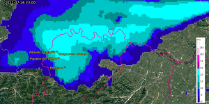 Rapporto dell'evento dal 25 al 27 luglio 2022 — Arpae Emilia-Romagna
